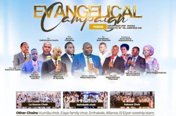 Pastor Cleophas Barore, Rev Isaies Ndayizeye n’abandi (…)